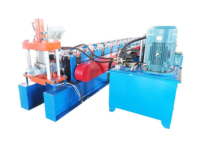 Galvanized Steel Metal 50hz Door Frame Roll Forming Machine Dengan Cr12 ...
